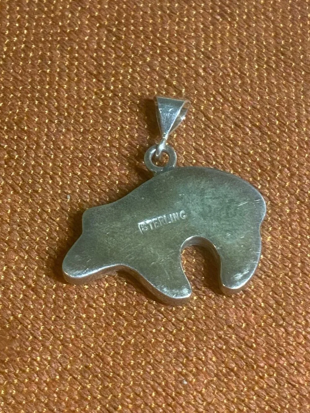 Handmade | Jewelry | Zuni Pendant Bear Native American Ethnic Micro ...